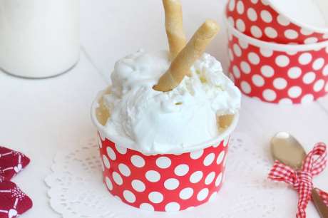 Gelato Puffo - Ricetta di Misya