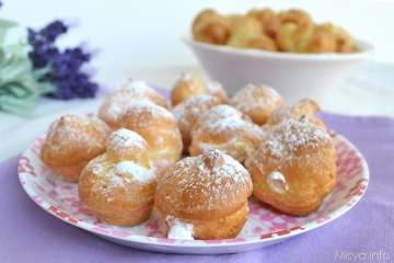 » Bignè al cacao - Ricetta Bignè al cacao di Misya