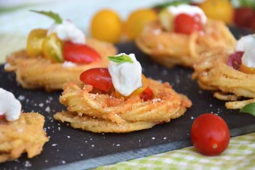 Pomodorini fritti - Ricetta di Misya